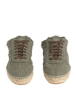 MAISON MARGIELA Minimal Round Toe Canvas Shoes