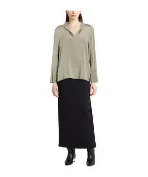 Max Mara Solid Color Tops