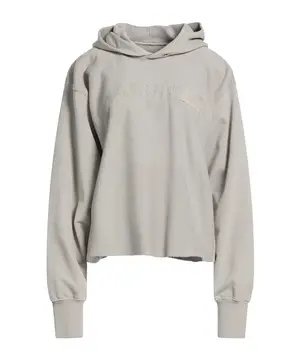 MAISON MARGIELA Solid Color Hooded Track Jackets - Grey