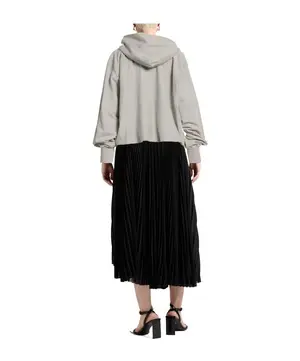MAISON MARGIELA Solid Color Hooded Track Jackets