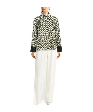 Max Mara Geometric Print Shirt