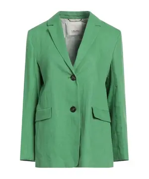 Max Mara Simple Single- Blazer - Green