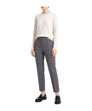 Isabel Marant Étoile Prince Of Wales Check Tapered Wool Trousers