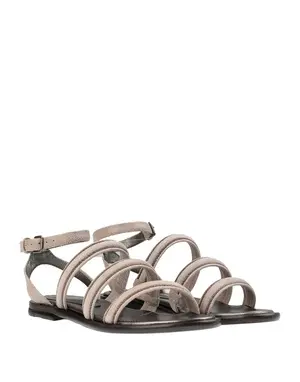 Brunello Cucinelli Beaded Sandals