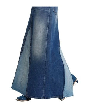 MAISON MARGIELA Dark Wash Denim Skirt