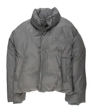 AMI Paris High Collar Padded Jacket