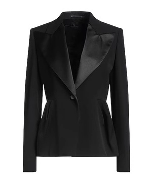 Max Mara Minimal Single-breasted Blazer - Black