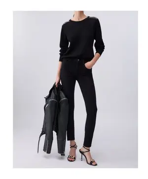 Liu Jo Embellished Crew Neck Pullover