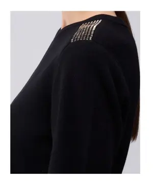 Liu Jo Embellished Crew Neck Pullover