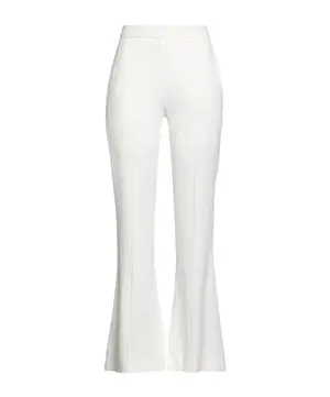 Marni Minimalist Solid Flared Pants - White