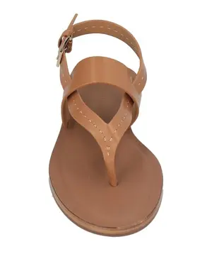 Max Mara Solid-color Leather Sandals