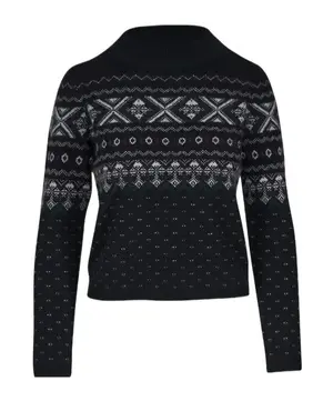 Vince Patterned Crew-neck Sweater