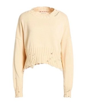 Marni Long Sleeve Knit Sweater