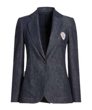 Brunello Cucinelli Single-breasted Denim Blazer