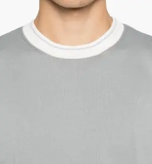 Eleventy Contrast-trim T-shirt