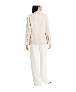 Max Mara Denim-style Jacket With Button Detail