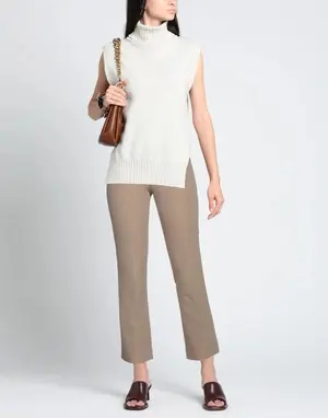 Max Mara Solid Stretch Twill Pants