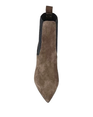 Brunello Cucinelli Suede Chelsea Boots