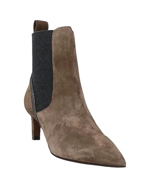 Brunello Cucinelli Suede Chelsea Boots