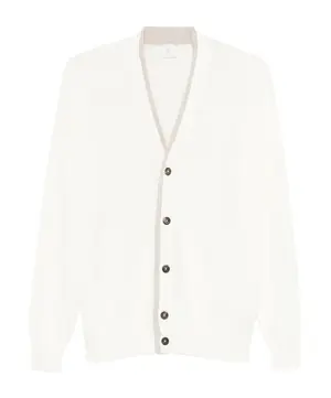 Eleventy V-neck Button-front Cardigan