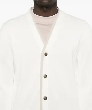 Eleventy V-neck Button-front Cardigan