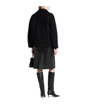Max Mara Minimal Wool Long Coat