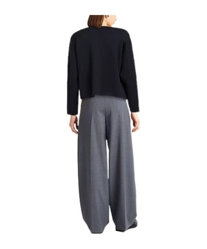 Max Mara Minimal Wool Knit Sweater