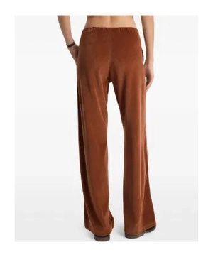 SPORTY  RICH Logo-embroidery Stripe Tack Pants