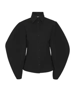 ROTATE BY BIRGER CHRISTENSEN Vinetta Shirt Ld61 - Black