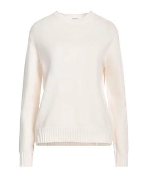 Max Mara Minimal Solid Cashmere Sweater - Ivory