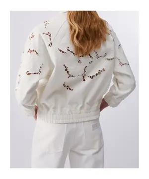 Liu Jo Embroidered Bomber Jacket