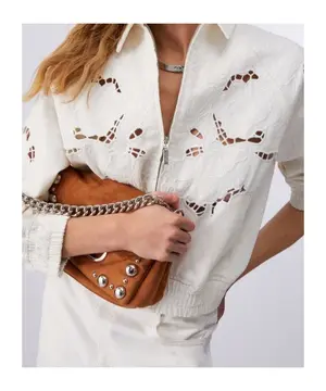 Liu Jo Embroidered Bomber Jacket