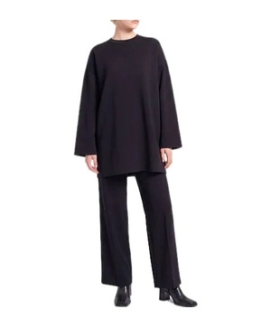 Max Mara Long Sleeve Knit T-shirt Dress