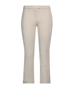 Max Mara Solid Twill Pants - Nude