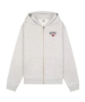 SPORTY  RICH Sporty & Rich Zip Hoodie - No