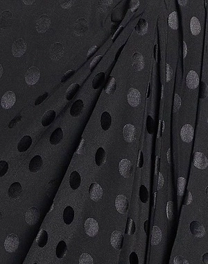 Isabel Marant Étoile Polka Dot Ruched Skirt