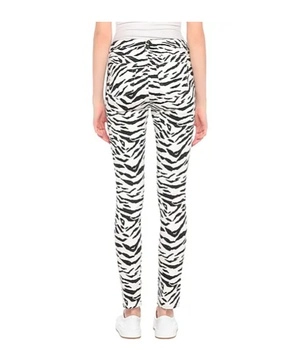 Saint Laurent Zebra Print Casual Trousers
