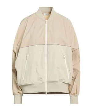 Brunello Cucinelli Zip-up Baseball Jacket - Nude