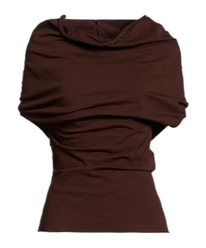 Rick Owens Solid-color Sleeveless T-shirt - Brown