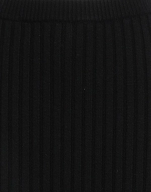 Max Mara Ribbed Knit Pencil Skirt
