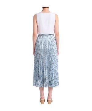 Tory Burch Pleated Midi Skirt