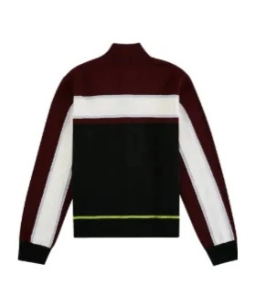 Casablanca Colour-block Knitted Track Jacket