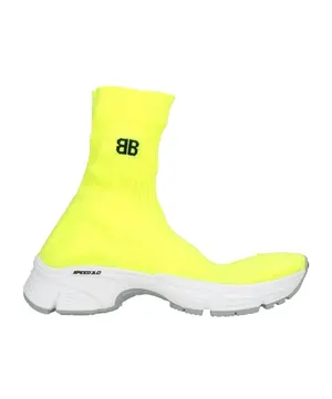 Balenciaga Woven Sock Shoes - Yellow