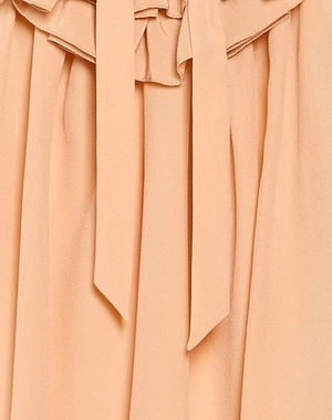 Chloé Long Sleeve Bow Neck Top