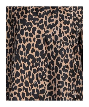 Max Mara Leopard Print Shirt