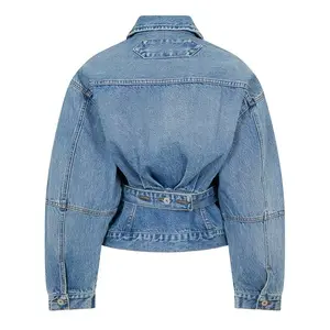 Jacquemus Jacquard Denim Jacket - Blue