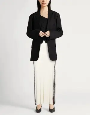 Chloé Wool Knit A-line Maxi Skirt