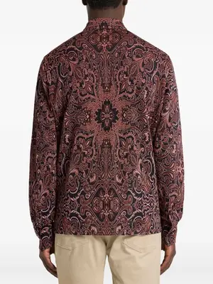 Etro Paisley Jacquard Jersey Shirt