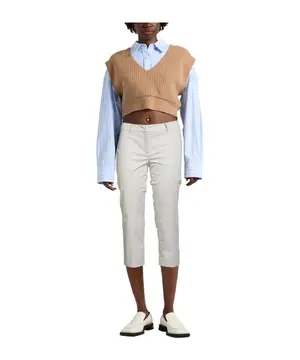 Max Mara Cropped Straight-leg Trousers