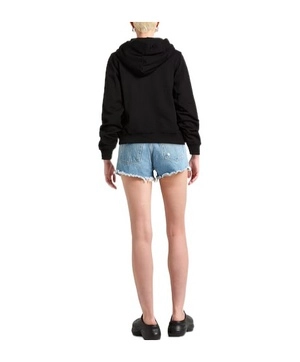 DIESEL® Graphic Print French Terry Hoodie